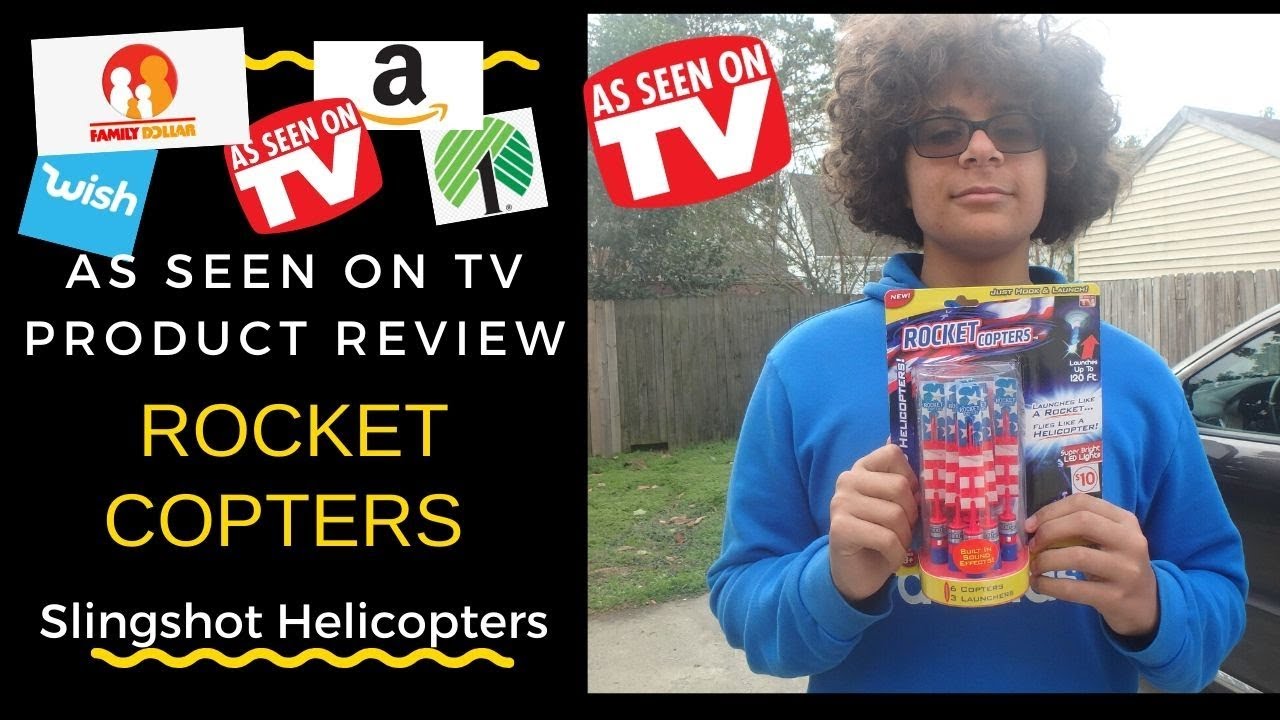 Rocket Copters Review | As Seen on TV Product Review - YouTube