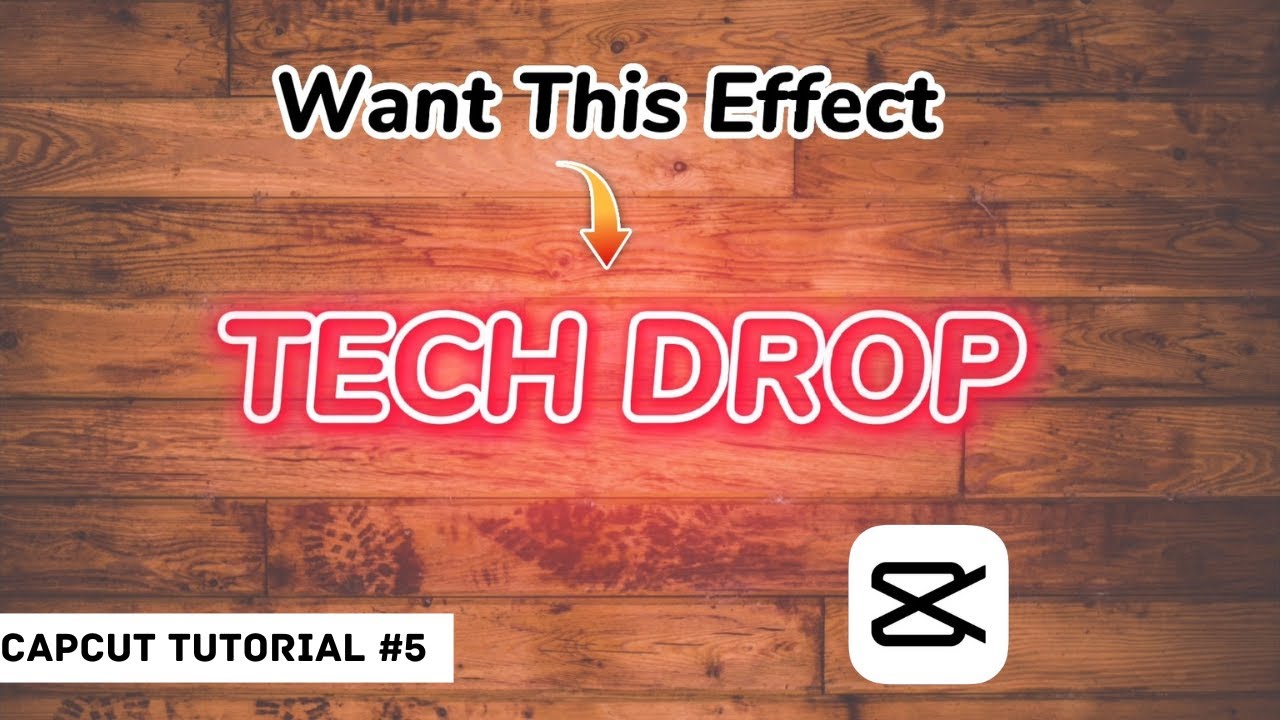 How to Edit Neon Text Effect in Capcut | Capcut Tutorial - YouTube