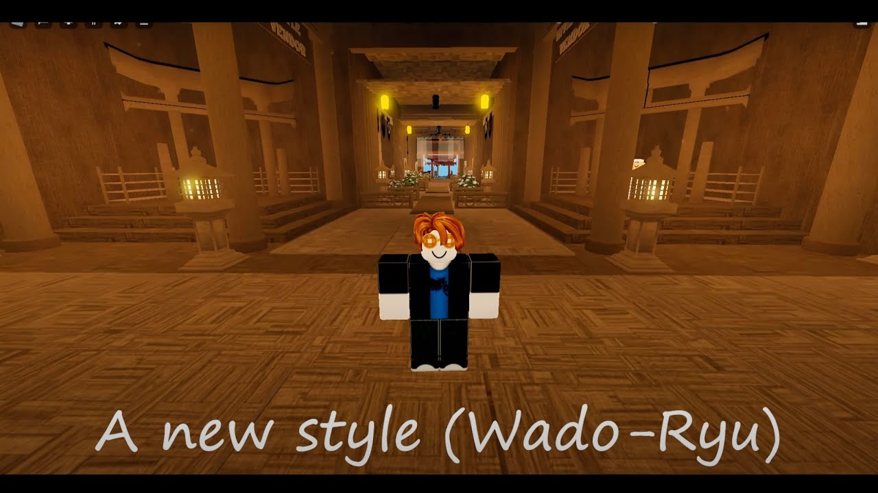 Showcasing A New Style! | Wado-Ryu | (Roblox Karate) - YouTube