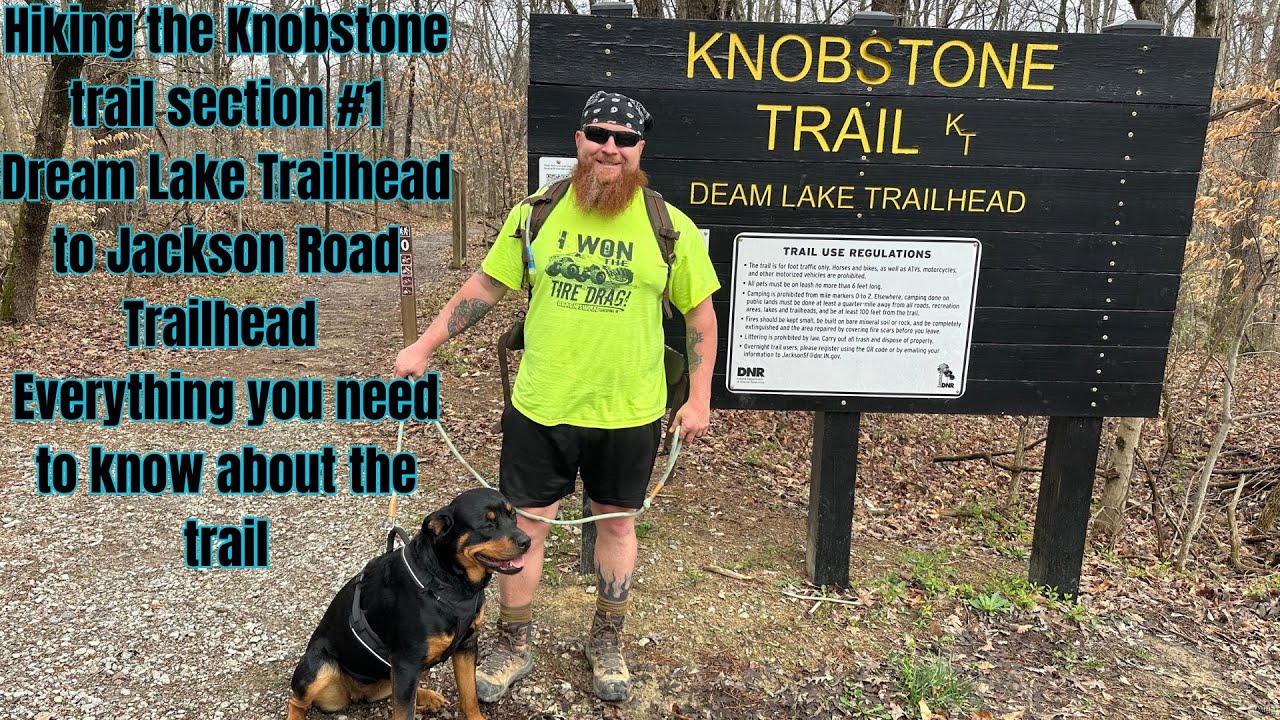 Hiking the Knobstone trail section #1 Dream Lake to Jackson Road - YouTube
