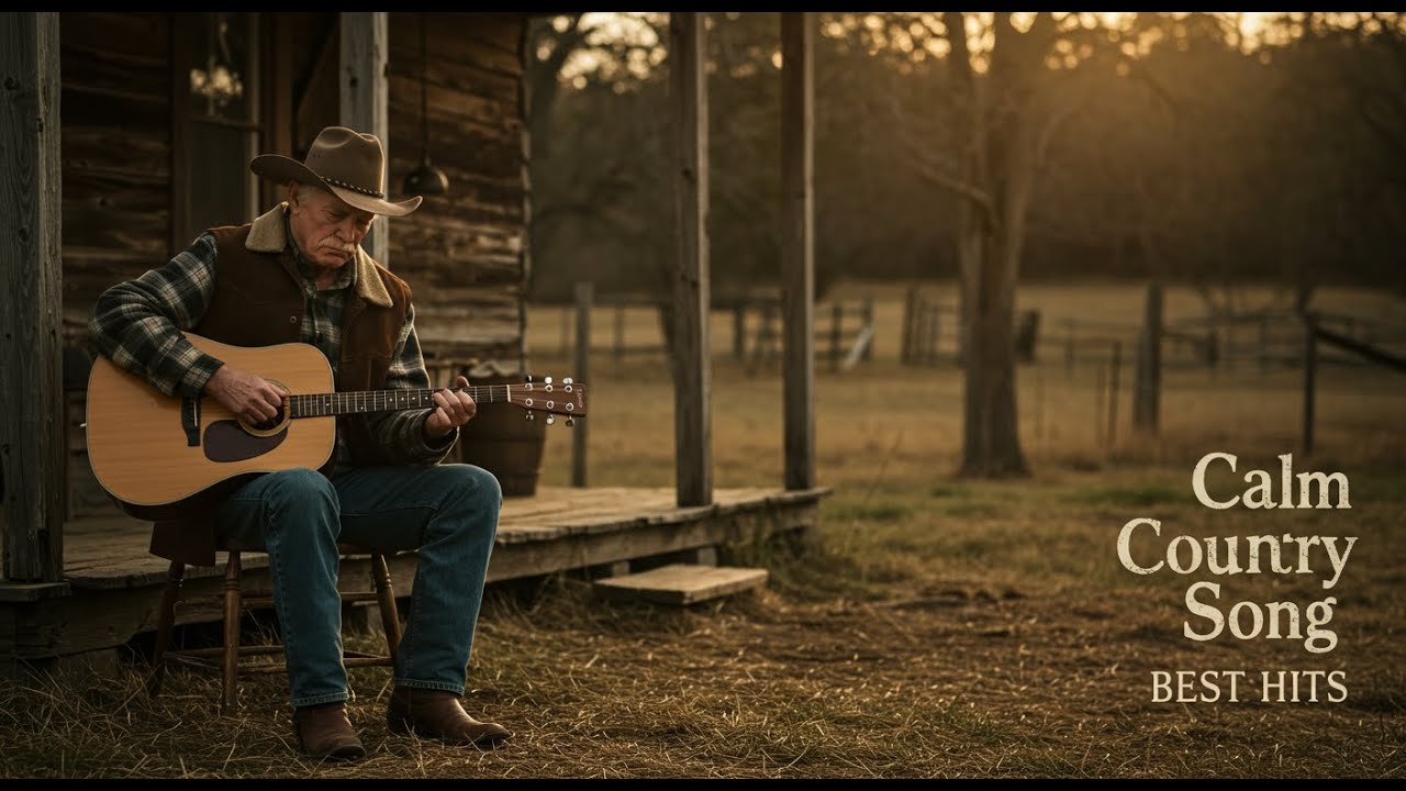 Calm Country Acoustic 🎸 Gentle Guitar and Soothing Vocals - YouTube