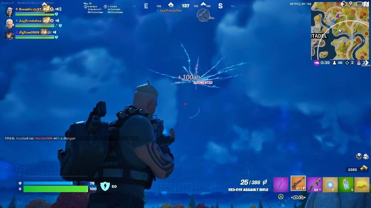 Fortnite Shooting Ppl Out Of The Sky 2 - YouTube