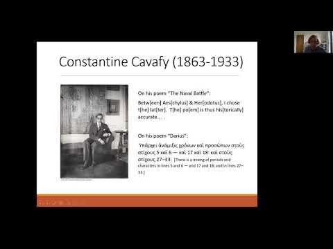 Rowena Fowler on the modern poet and the Herodotean mirror - YouTube