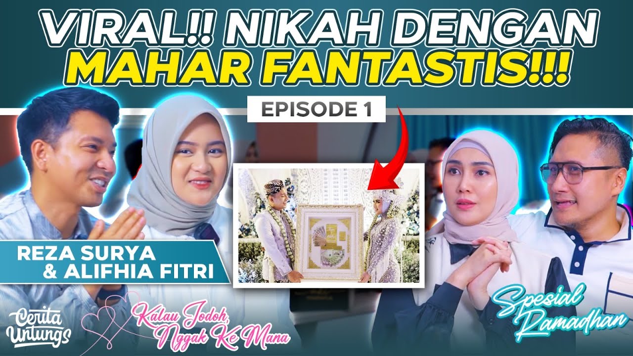 VIRAL, TIKTOKERS NIKAH? Story of REZA SURYA & ALIFHIA - YouTube