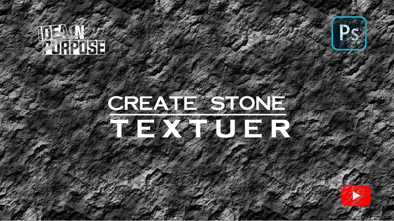 How To Make Stone Texture in Photoshop | #ideaonpurpose - YouTube