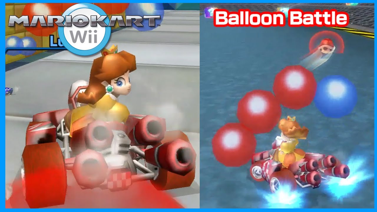 Mario Kart Wii: Balloon Battle - YouTube