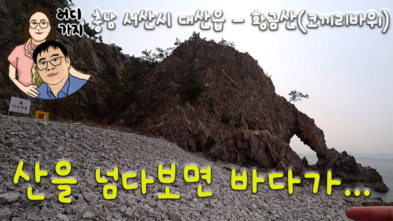 충남 서산시 대산읍 황금산(코끼리 바위) HwangGeumsan Mountain (Elephant Rock)Daesan-eup ...