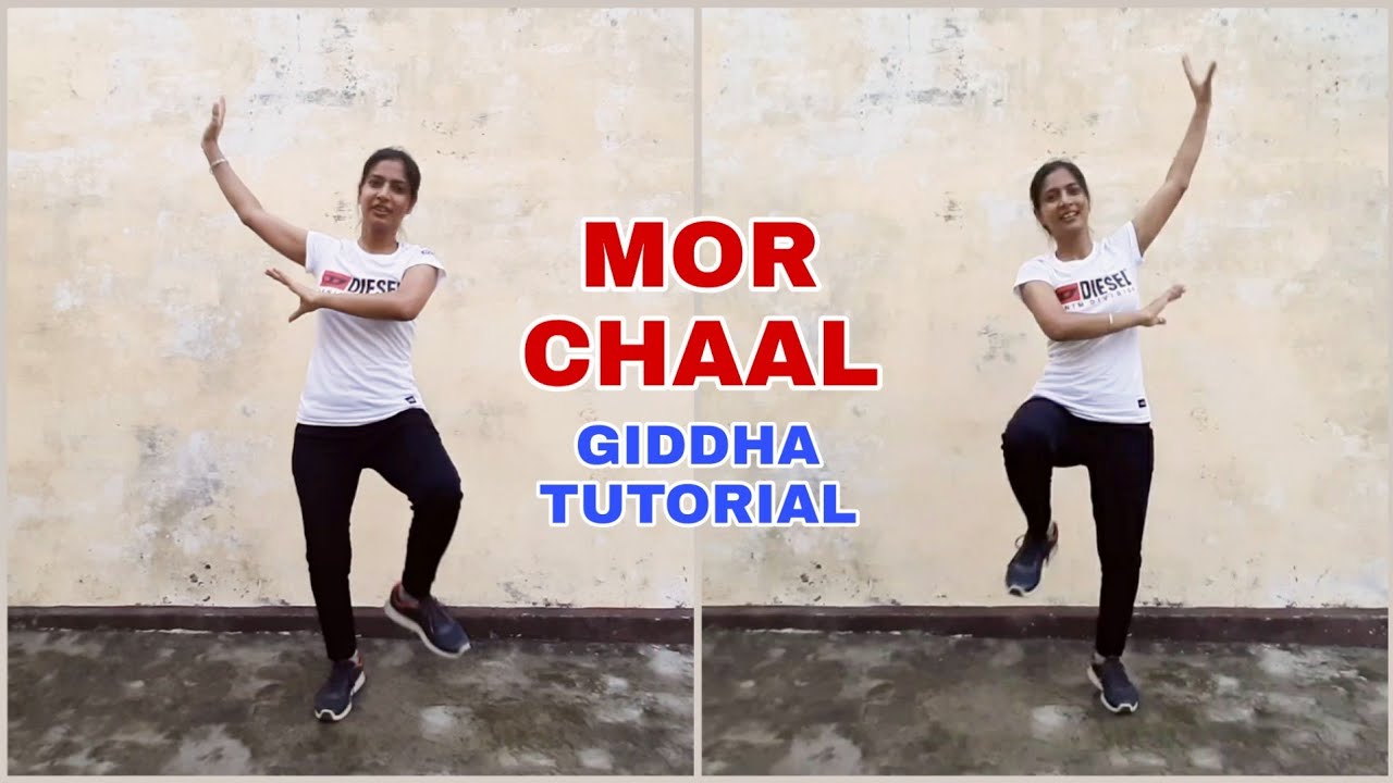 MOR CHAAL Tutorial Advanced BHANGRA Step in HINDI - YouTube