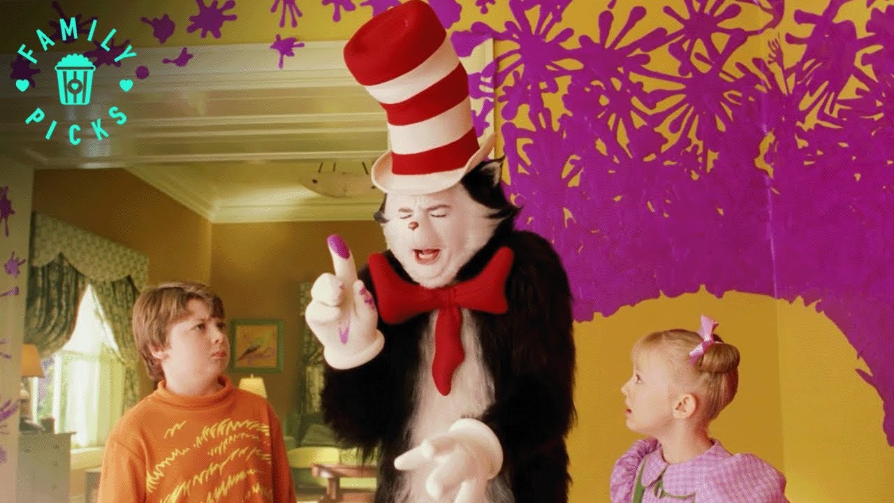The Cat Creates a Big Mess | The Cat in the Hat - YouTube