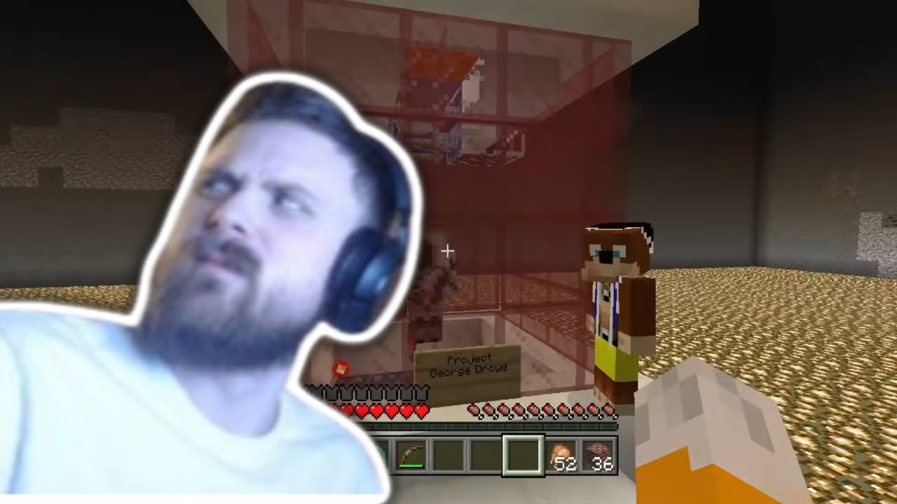 Forsen reacts | Minecraft Stampy - George Droyd's Return!? - YouTube