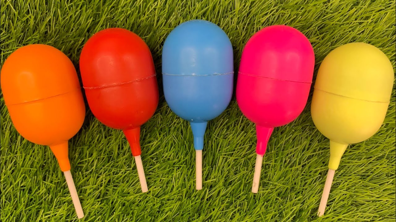 Lollipops and Sweets. Yummy Rainbow Lollipops Unpacking | ASMR ...