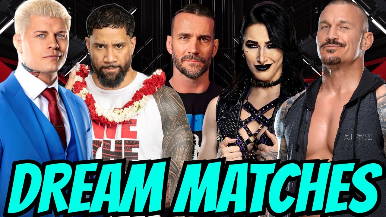 WRESTLEMANIA 41 Dream Matches!!! | PART 1 - YouTube