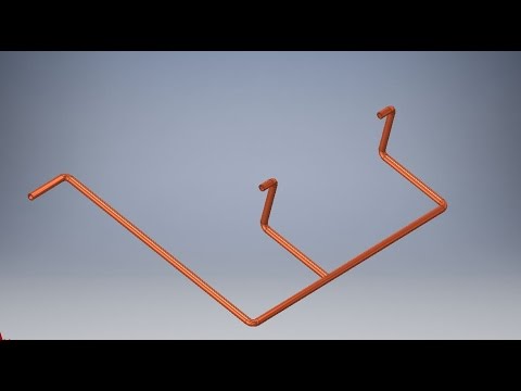 Autodesk Inventor: 3D Sketch / Esquisse 3D - YouTube