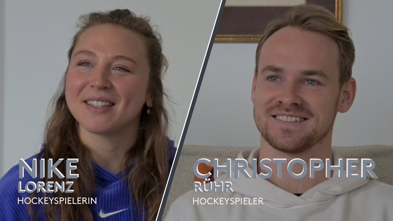 MITOcare x Deutsche Hockey Nationalmannschaft - Sportlervorstellung Nike Lorenz & Christopher ...