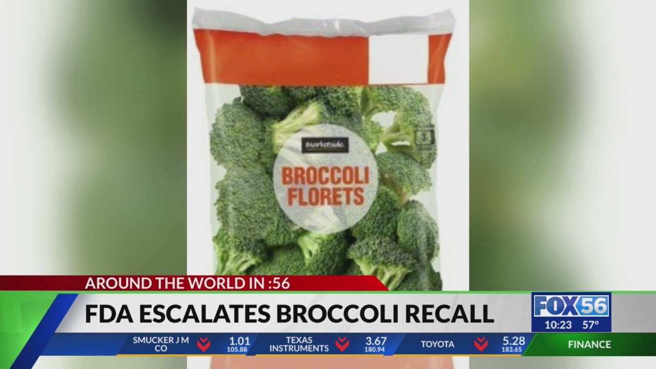 Recall for broccoli sold at Walmart in Kentucky upgraded to highest ...