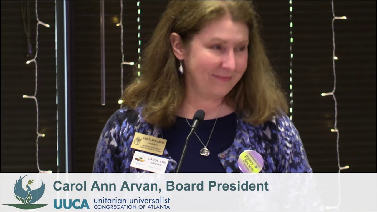 UUCA 4-7-19 Board President Carol Ann Arvan's Homily on April 7th, 2019 ...