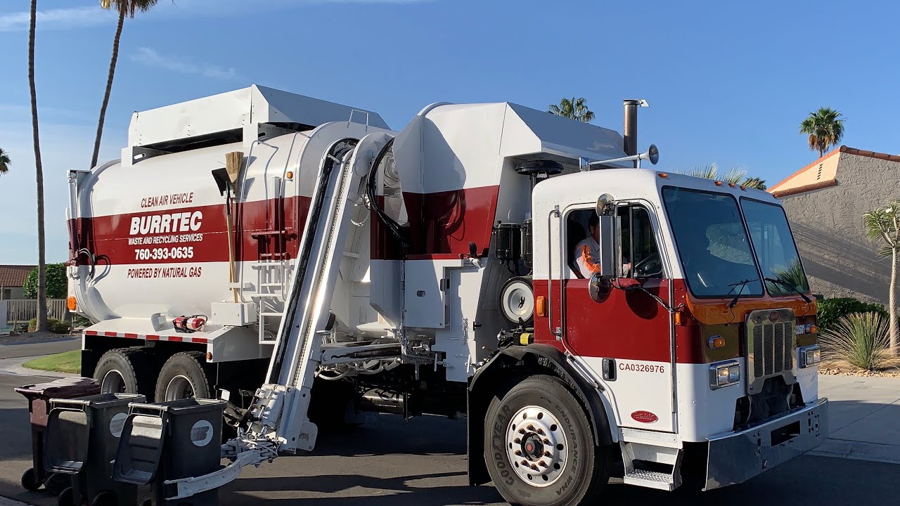 Burrtec Ex Denver Peterbilt 320 Amrep Elliptical ASL - YouTube