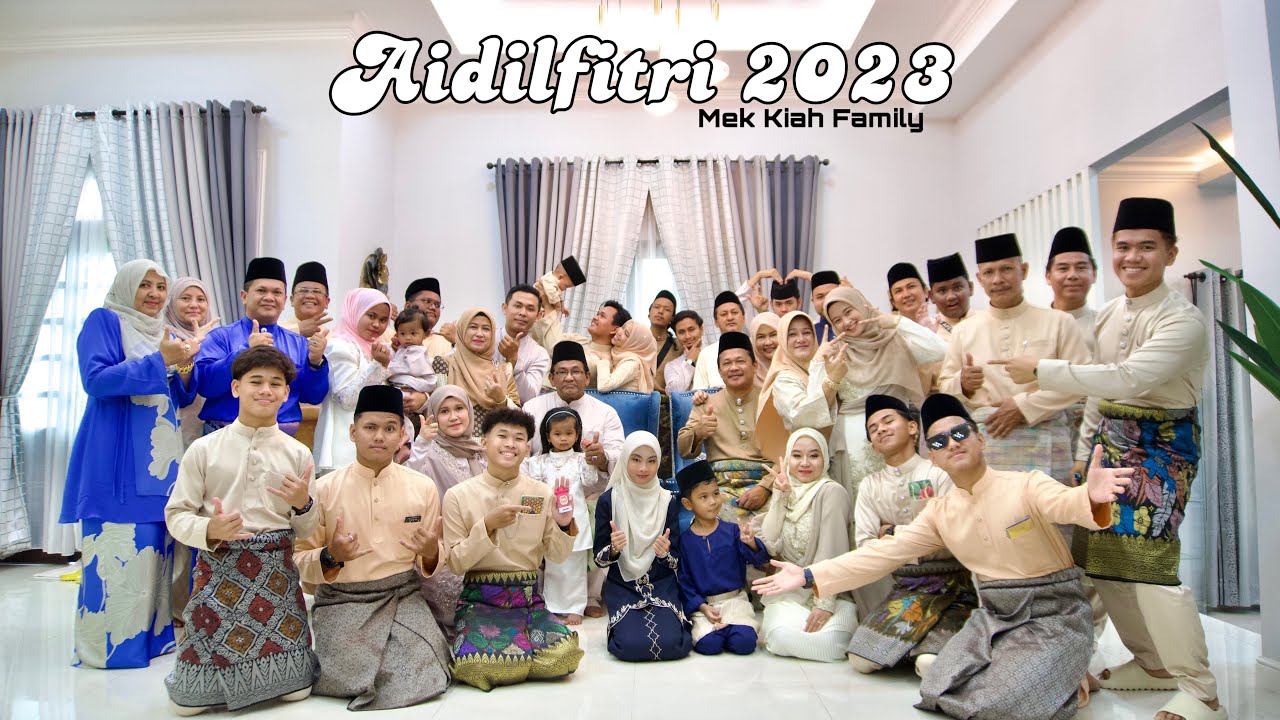Mek Kiah Family Di Pagi Aidilfitri 2023 (Suara Lebaran Kita) by Hael ...