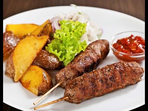 AZERBAIJAN LULA KEBAB MEAT RECIPE AT HOME /АЗЕРБАЙДЖАНСКИЙ ЛЮЛЯ КЕБАБ В ДОМАШНИХ УСЛОВИЯХ/LULE KEBAB