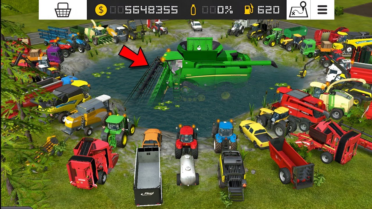 All Tools And Vehicles Park Around The Lake In Fs 16 : Farming ...