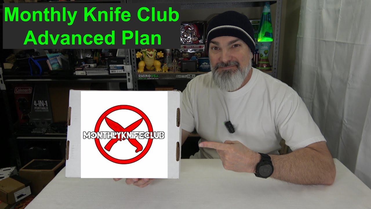 Monthly Knife Club- Advanced Plan Subscription Box !!! - YouTube