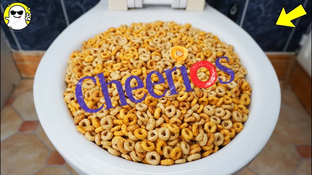 Will it Flush? Lots Of Cheerios - YouTube