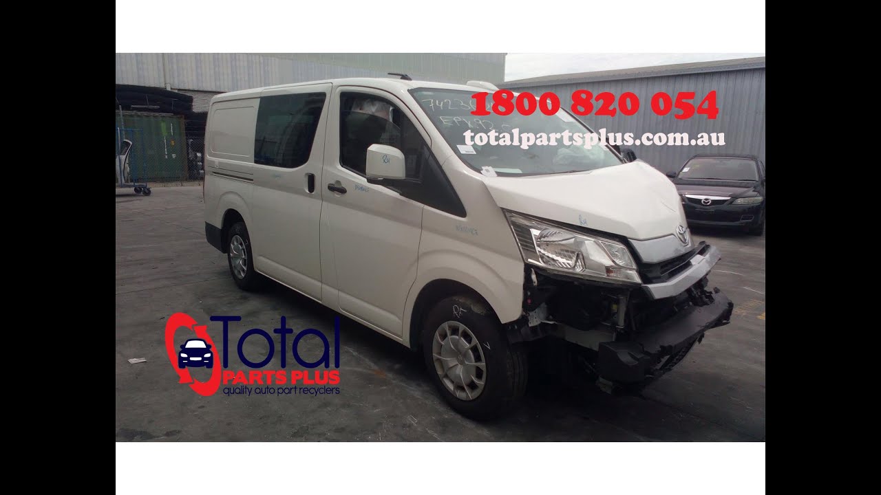 Wrecking – 2021 Toyota Hiace – Automatic FWD 5374 - YouTube