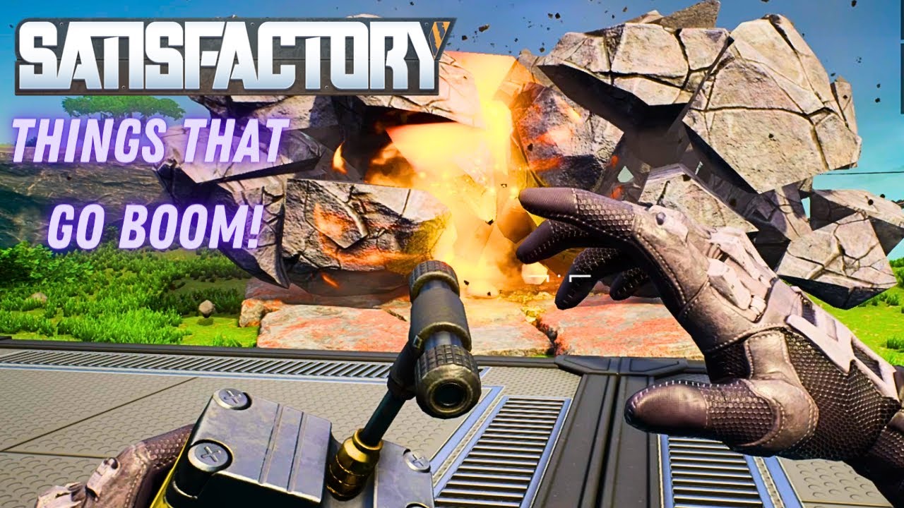 Learn Explosives, Set up Steel Pipes and Steel Beams Factories ...