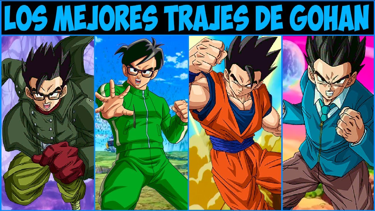 TIER LIST | TODOS LOS TRAJES DE GOHAN - YouTube