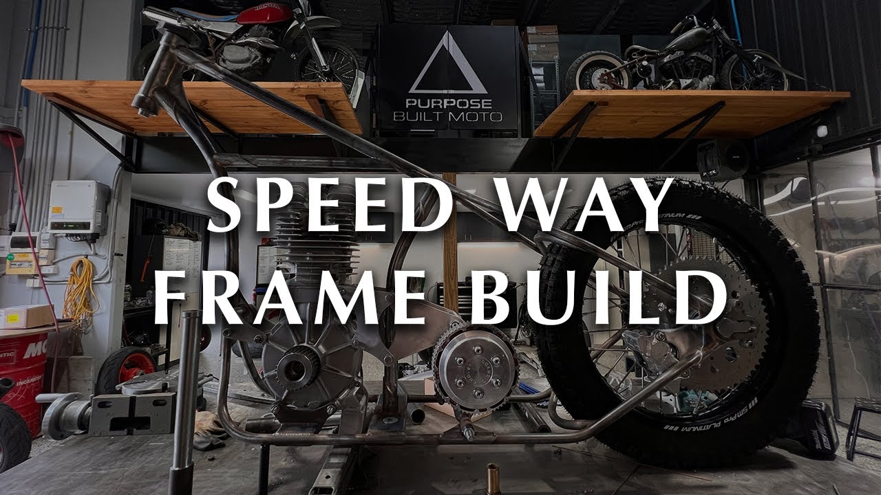 Scratch Built Chopper Frame | Purpose Built Moto - YouTube