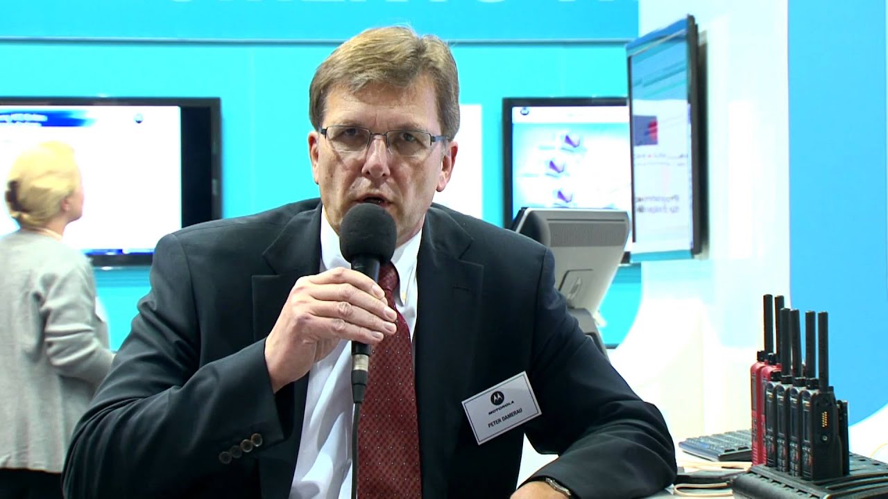PMRExpo 2011: Peter Damerau from Motorola talks about TETRA success ...