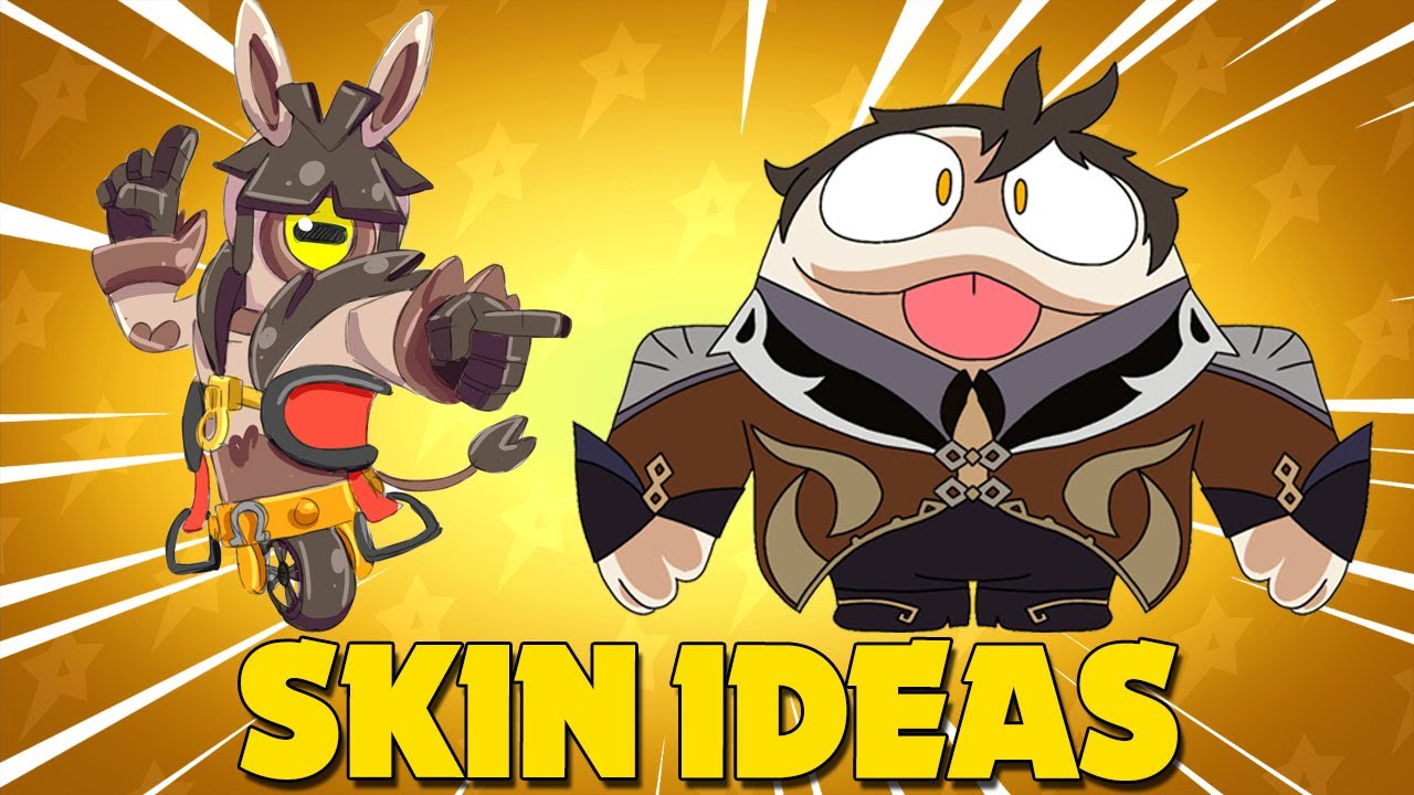 Brawl Stars Skin Ideas | Ash, Squeak, STU & More - YouTube