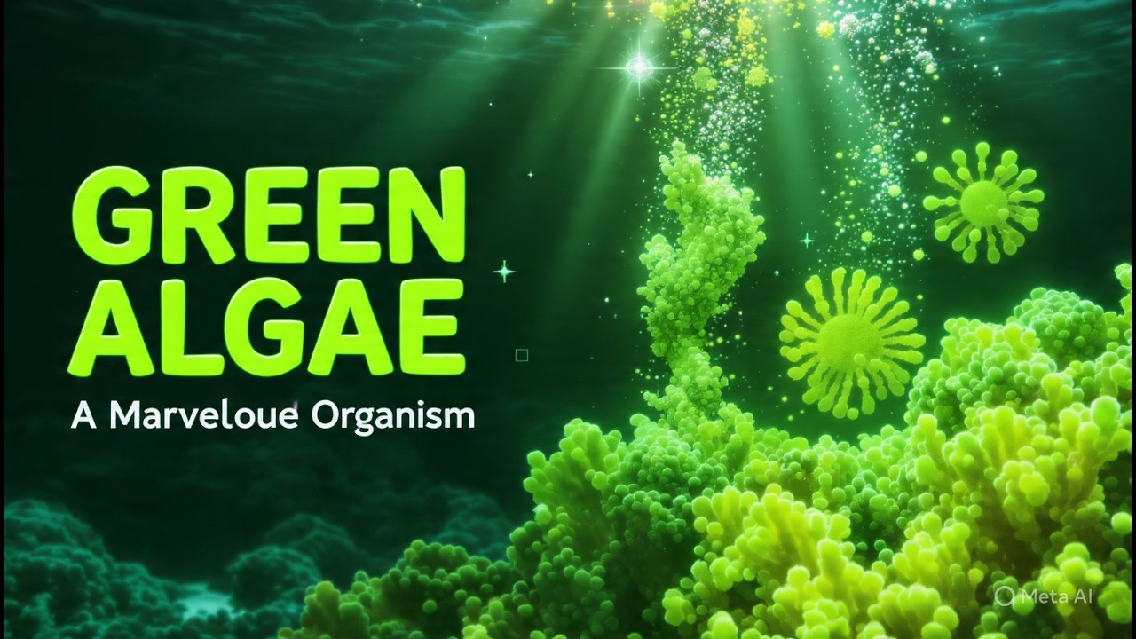 Green Algae - A Marvelous Organism - YouTube