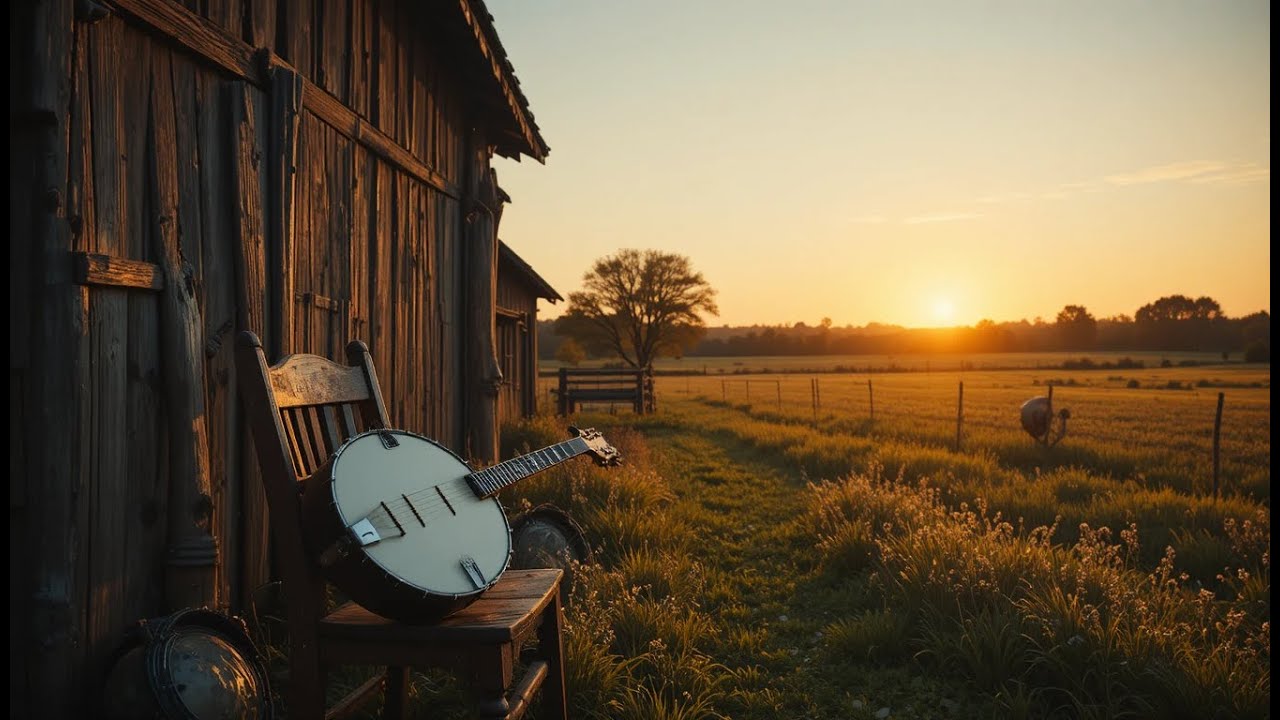 🎵 “Bluegrass Banjo Music – Peaceful Instrumental for Sleep, Study, and ...