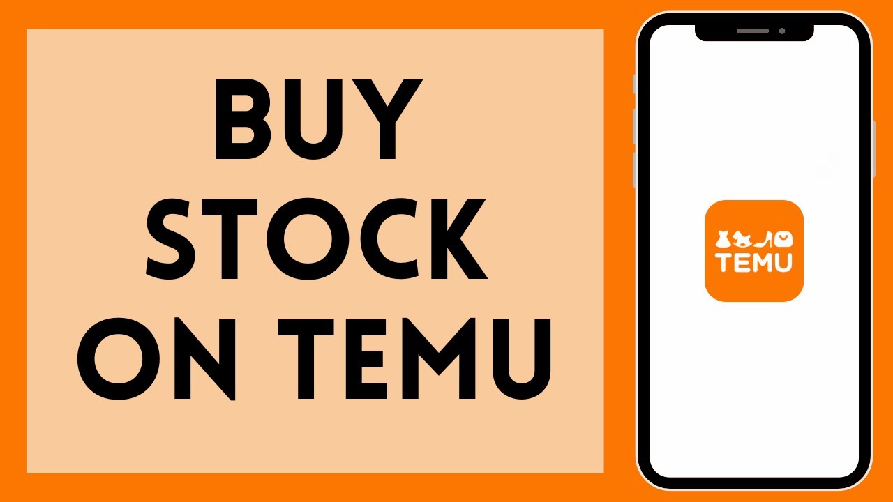 How to Buy Stock on Temu 2024 | Purchase Stock on Temu - YouTube