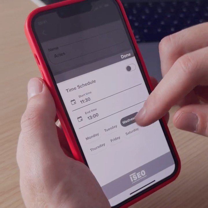 Aries, the Connected trim set by ISEO - YouTube