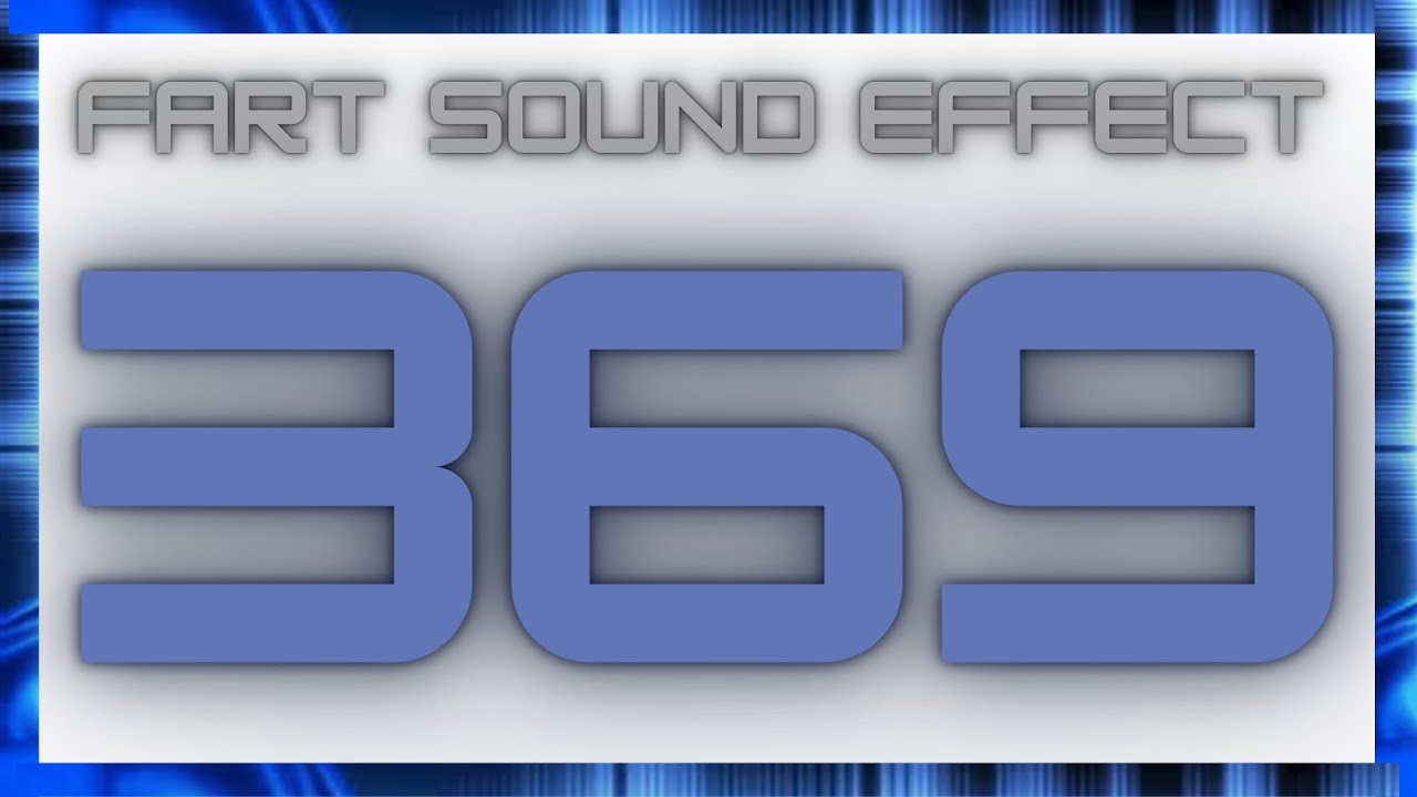 Fart sound effect 369 - YouTube