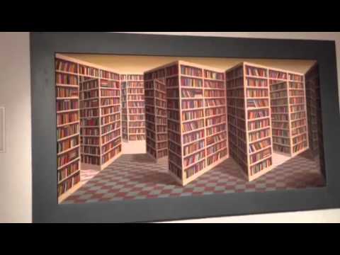 British library 3D art - YouTube