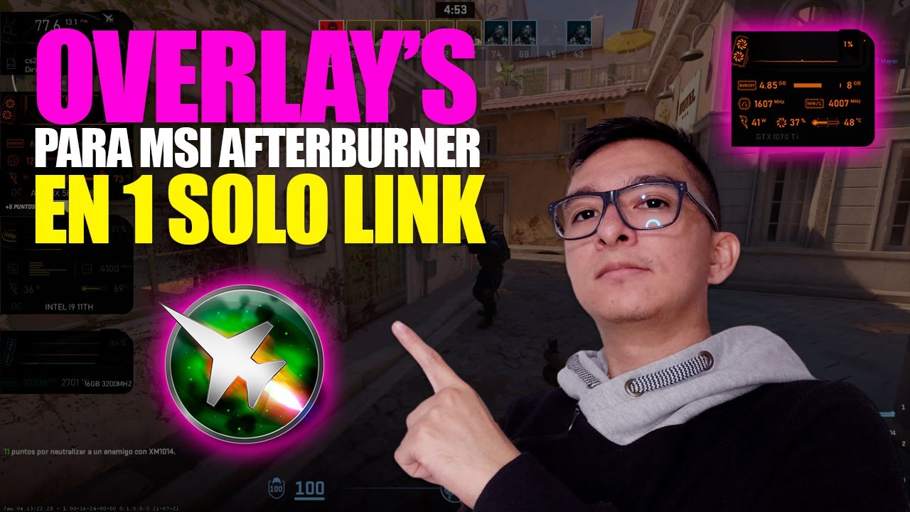 Modifica los indicadores de MSI Afterburner y Rivatuner | Pack Skins ...