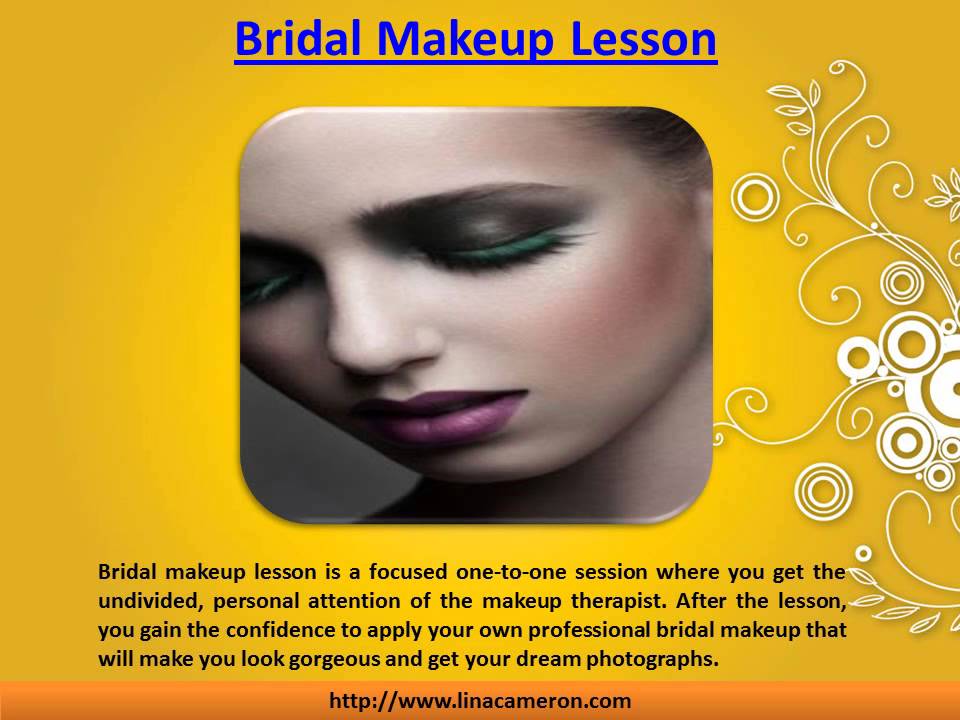 The Beauty of Bridal Makeup Lesson - YouTube