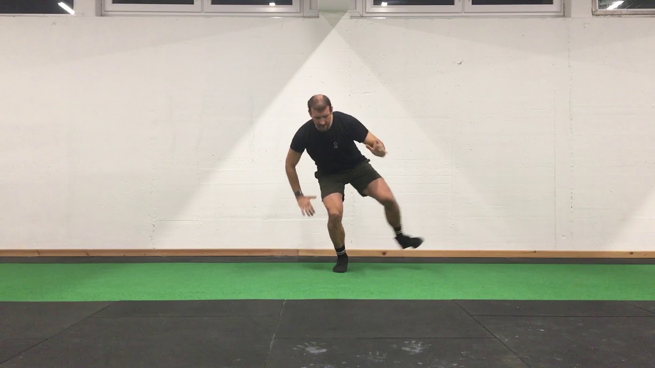 Forward and Backward Single Leg Balance Jump - YouTube