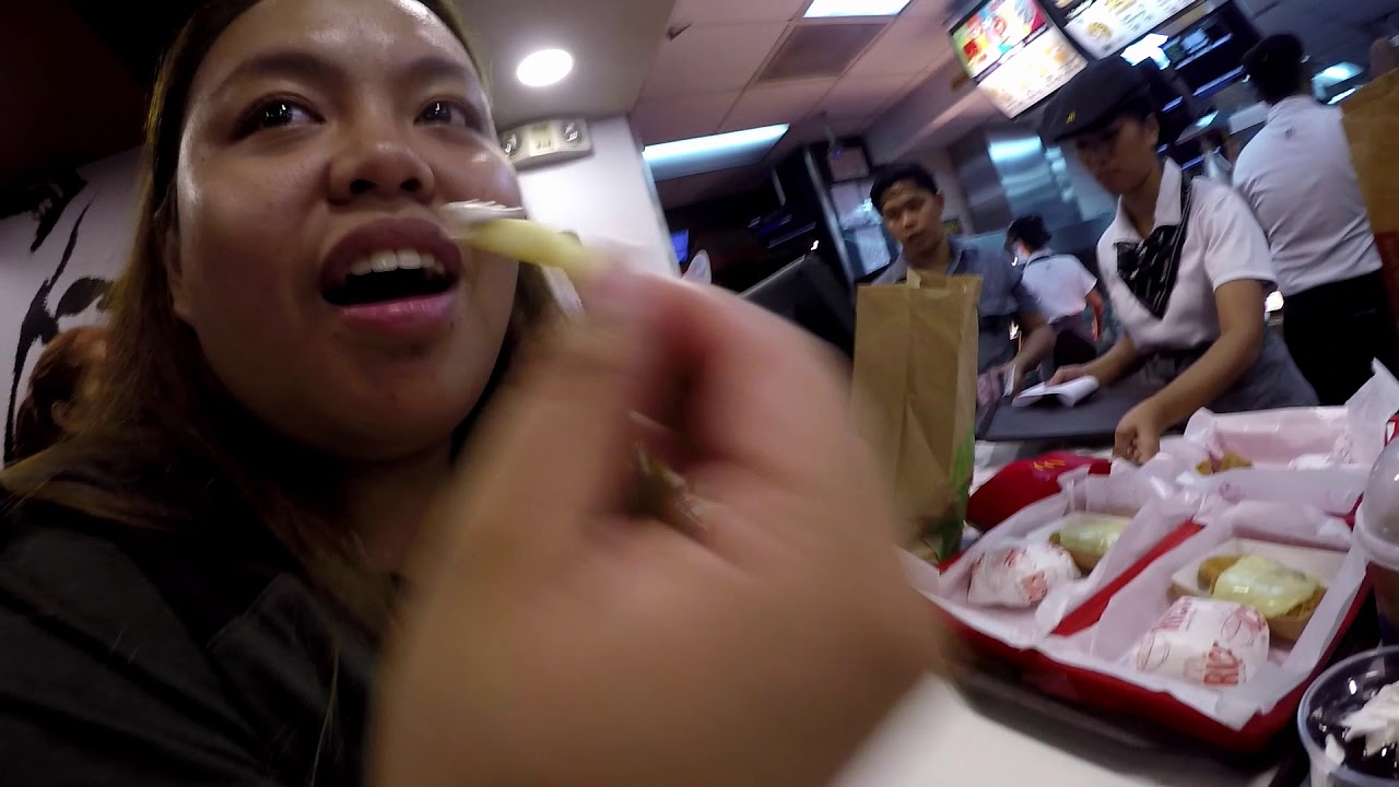 First Vlog (McDo & Starbucks) - YouTube