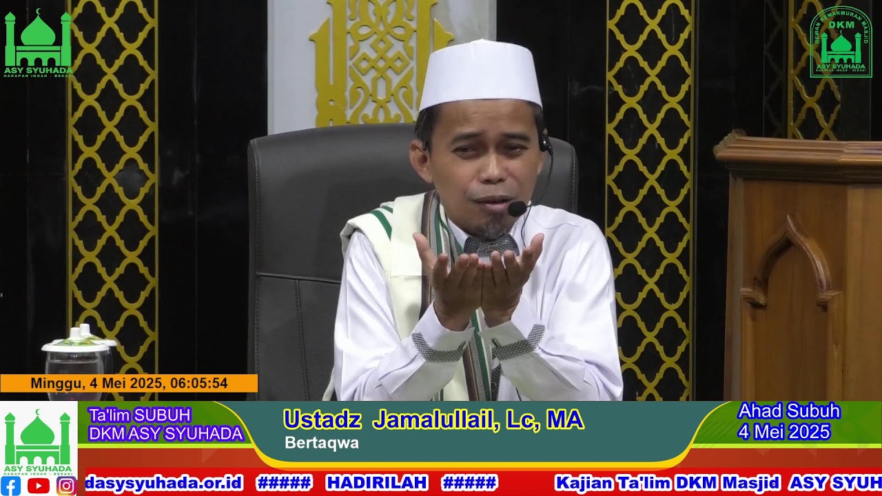 Ust. Jamalullail, Lc, MA - YouTube