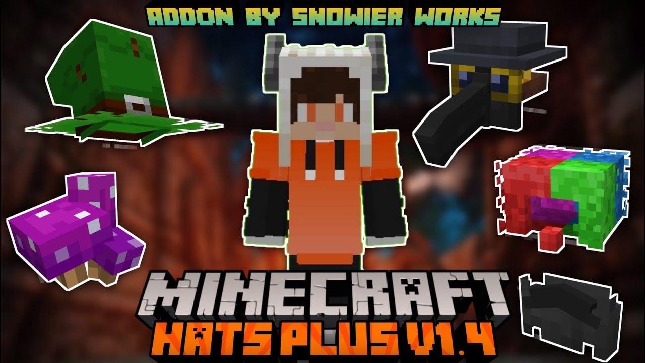 Minecraft Pe Cosmetic Mod - Hats Plus Addon (Craftable Accesories ...