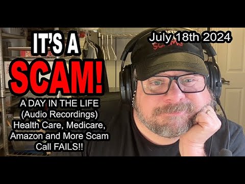 IT'S A SCAM! DAY IN THE LIFE! (Audio Recordings) Health Care, Medicare ...