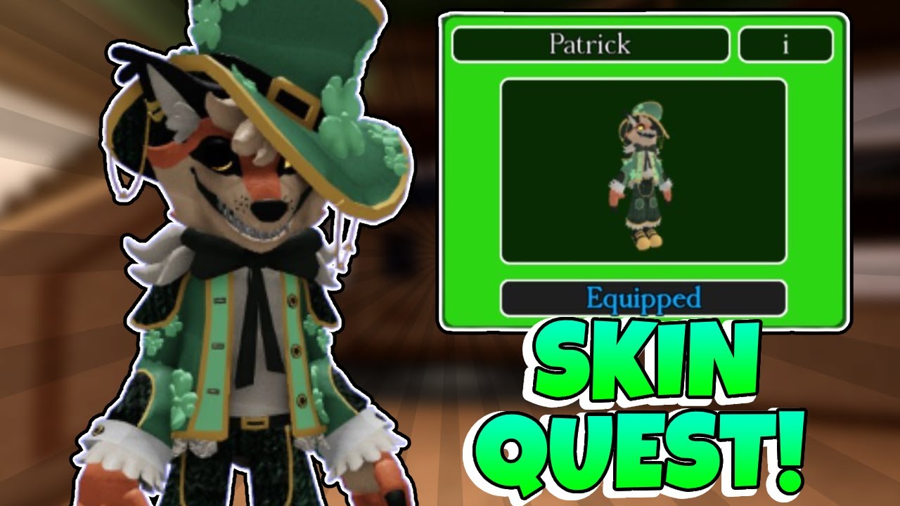 PIGGY: BRANCHED REALITIES SAINT PATRICK'S SKIN QUEST - ROBLOX - YouTube