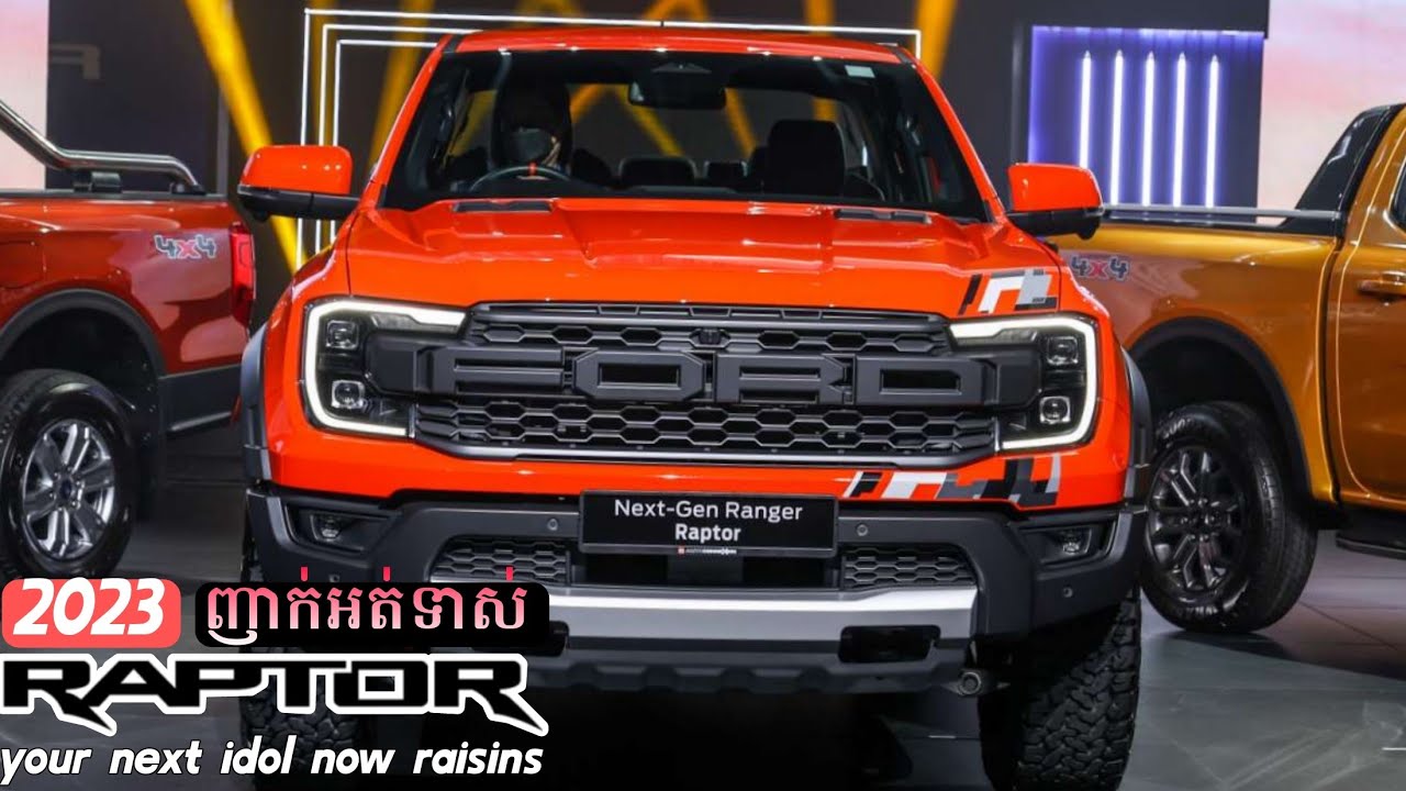 Review the new rising idol |Next-generation Ford Ranger Raptor 2023 ...