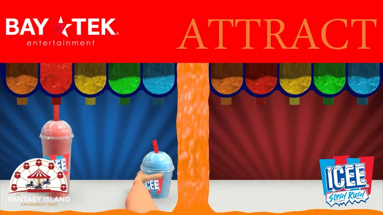 ICEE Slush Rush - Attract Mode - YouTube