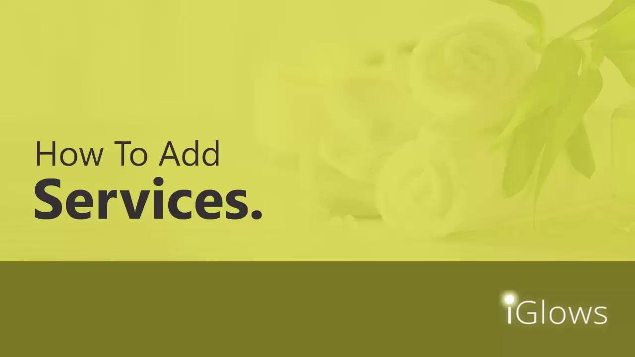How to Add New Service - YouTube