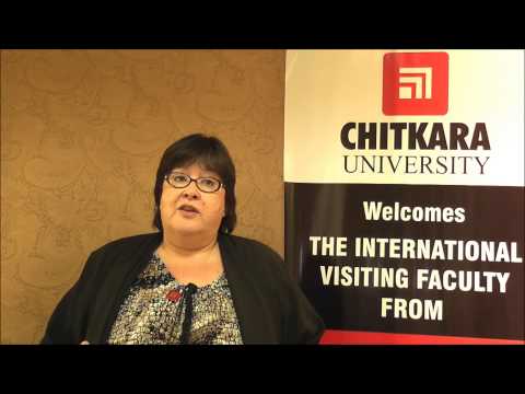 Prof. Arja-Ristola at Chitkara University